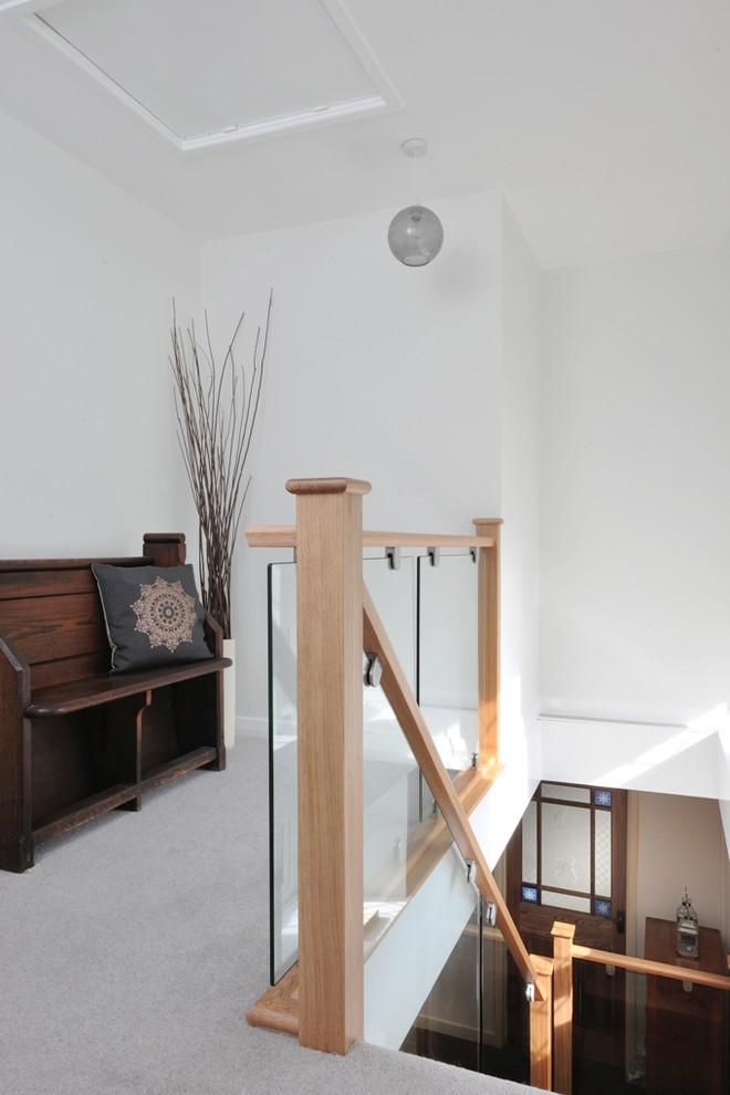 Contemporary Glass Staircases - Contemporary - Staircase - Cardiff - by ...