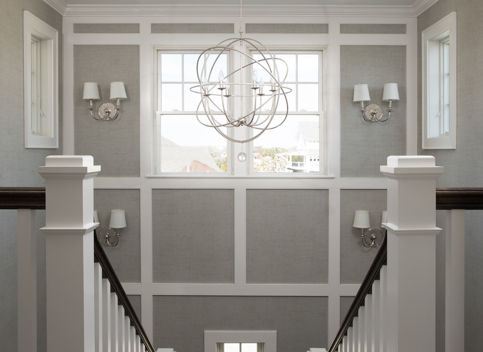 Contemporary Normandy Beach Bay Front - Beach Style - Staircase - New ...