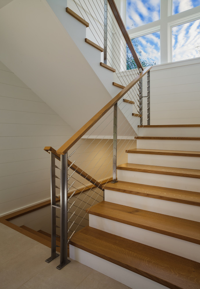 Contemporary Waterfront Home - Contemporary - Staircase - New York - by ...