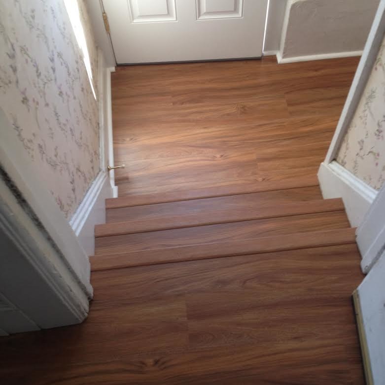 CoreTec Flooring - Staircase - New York - by Abbey Carpet & Floor Of ...