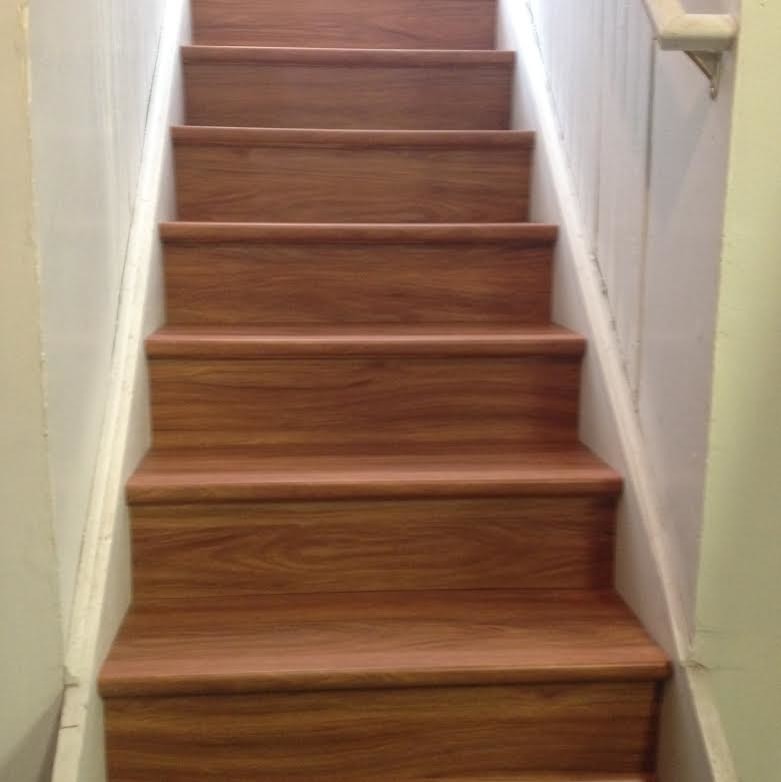 CoreTec Flooring - Staircase - New York - by Abbey Carpet & Floor Of ...