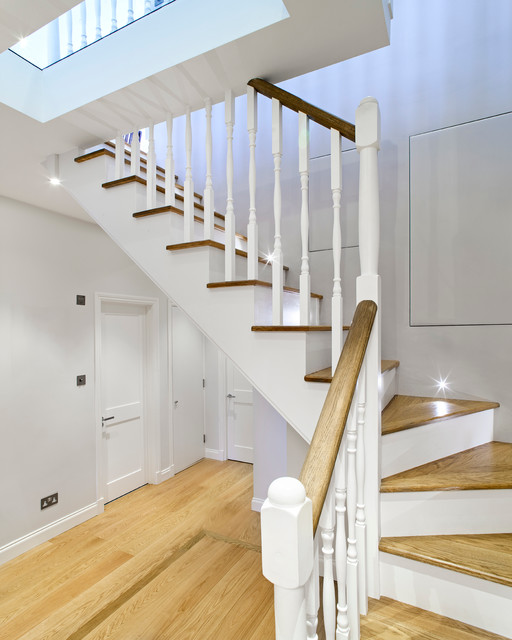 Cornwall Gardens, Kensington - Contemporary - Staircase - London - by ...