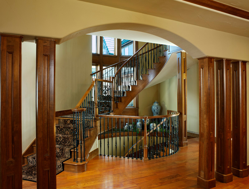 Country French Estate - Traditional - Staircase - Denver - by JKA ...