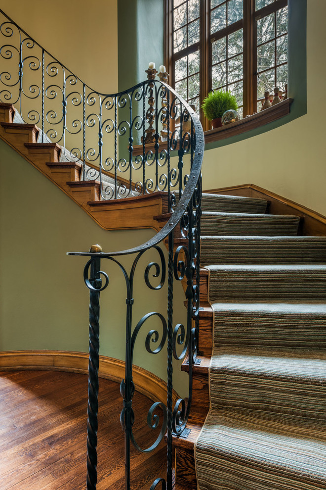 Courtyard Addition - Traditional - Staircase - Philadelphia - by Kate ...