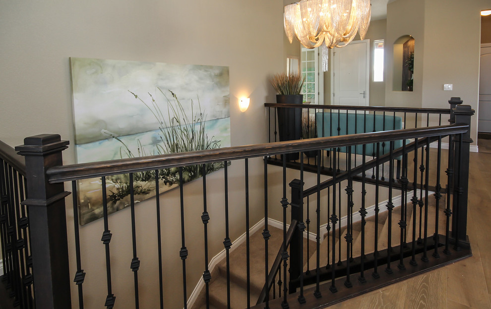 Covington Homes Model- The Palazzo - Transitional - Staircase - Denver ...