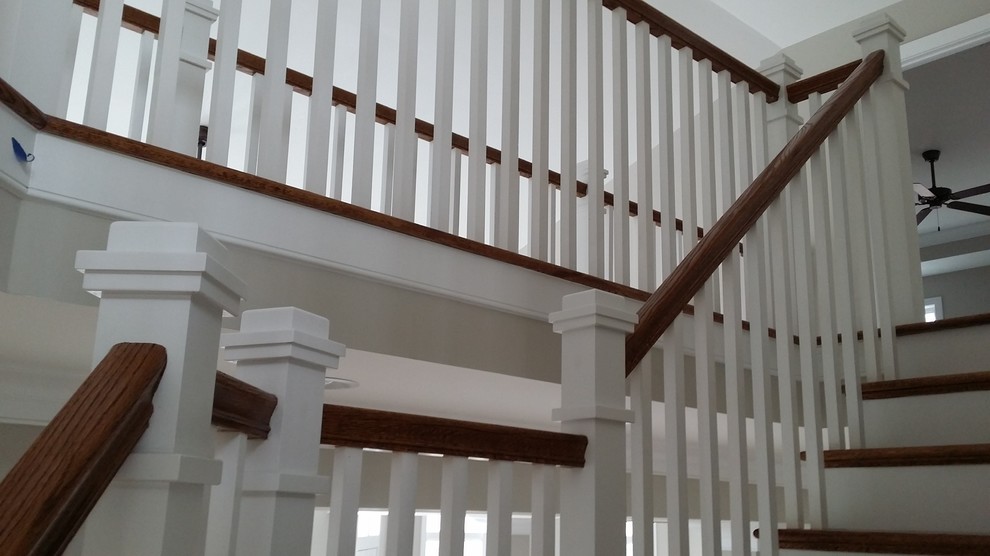 Craftsman Style Stair Railing - Craftsman - Staircase - DC Metro - by ...