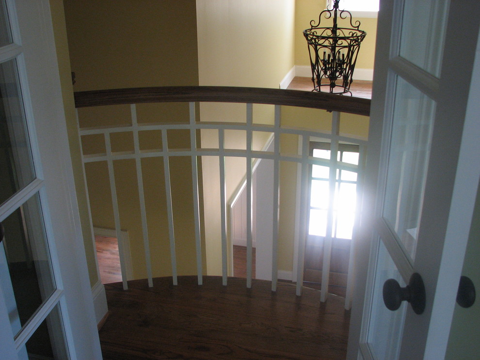 craftsman style staircase - Traditional - Staircase - Charlotte - by ...