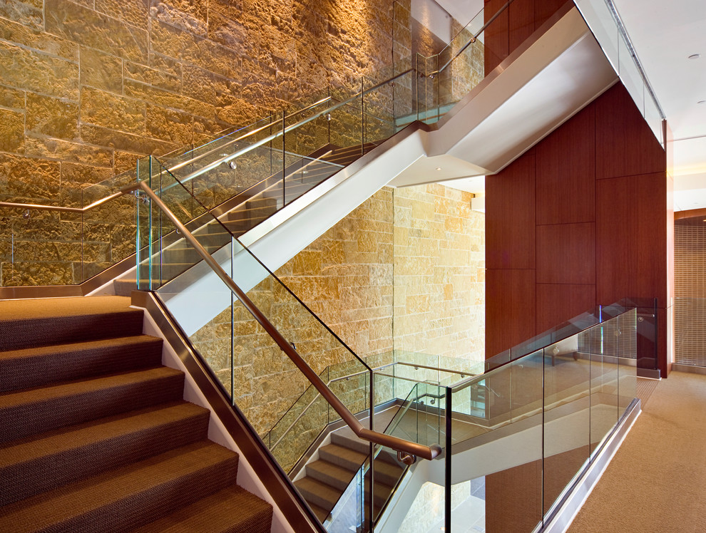 CRL's (GRS) Glass Railing Systems - Modern - Staircase - Los Angeles ...