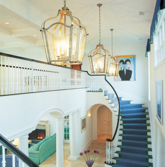 Culp House - Mediterranean - Staircase - New York - by Bruce Nagel ...