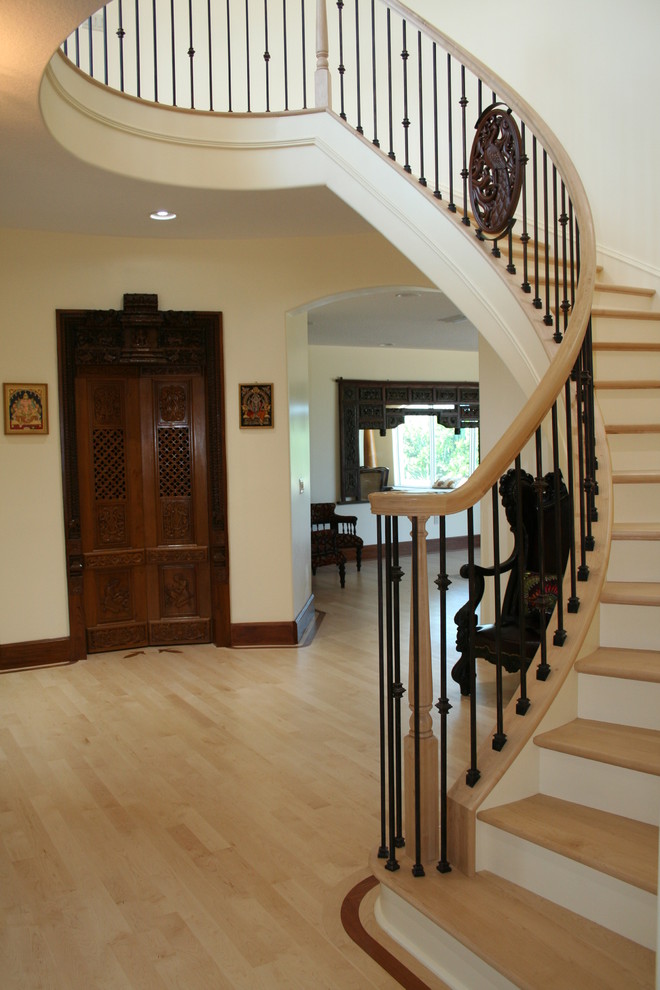 Curved Stair Projects - Asian - Staircase - Melbourne - by Southern ...