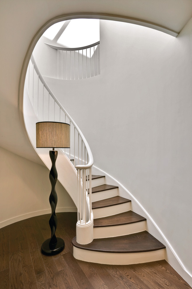 Curved staircase - Transitional - Staircase - San Francisco - by C.M ...
