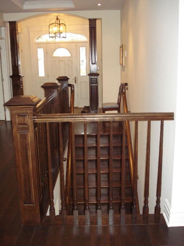 Custom Balcony - Traditional - Staircase - London - by Roes Stair Corp ...