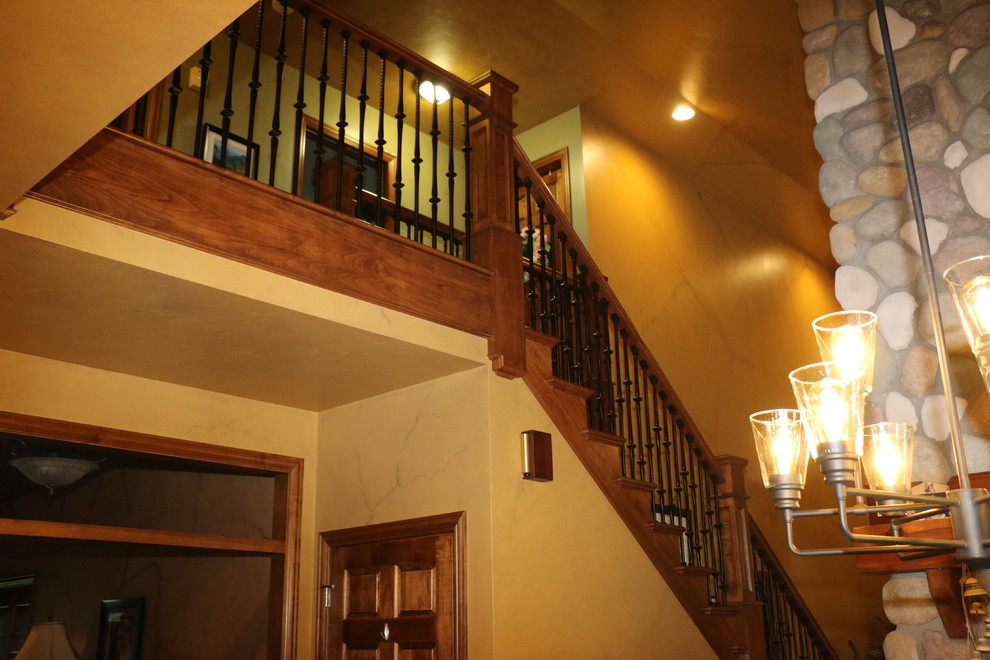 Custom Box Newel Staircase - Traditional - Staircase - Other - by ...