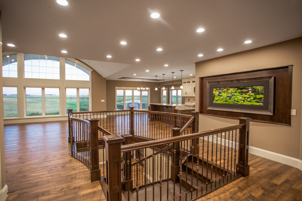 Custom Bungalow Walkout - Staircase - Other - by Harmony Builders LTD ...
