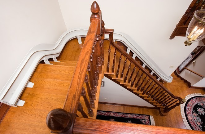 Custom Curved Stairlift inclinator - Traditional - Staircase - Other ...
