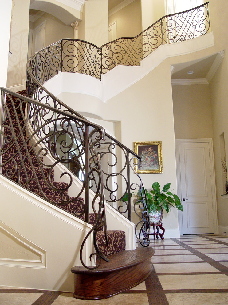 Custom Designed Stairs - Traditional - Staircase - Dallas - by Trinity ...