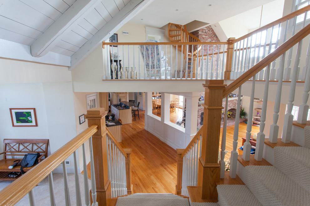 Custom Home CentervilleRiver - Traditional - Staircase - Boston - by ...