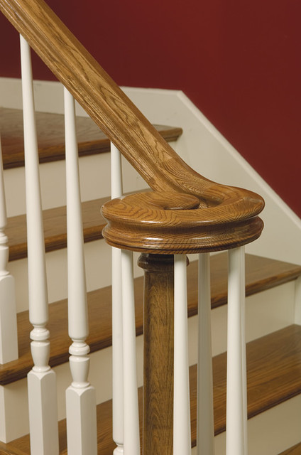 Custom Iron Stair Balusters - Traditional - Staircase - Chicago - by ...