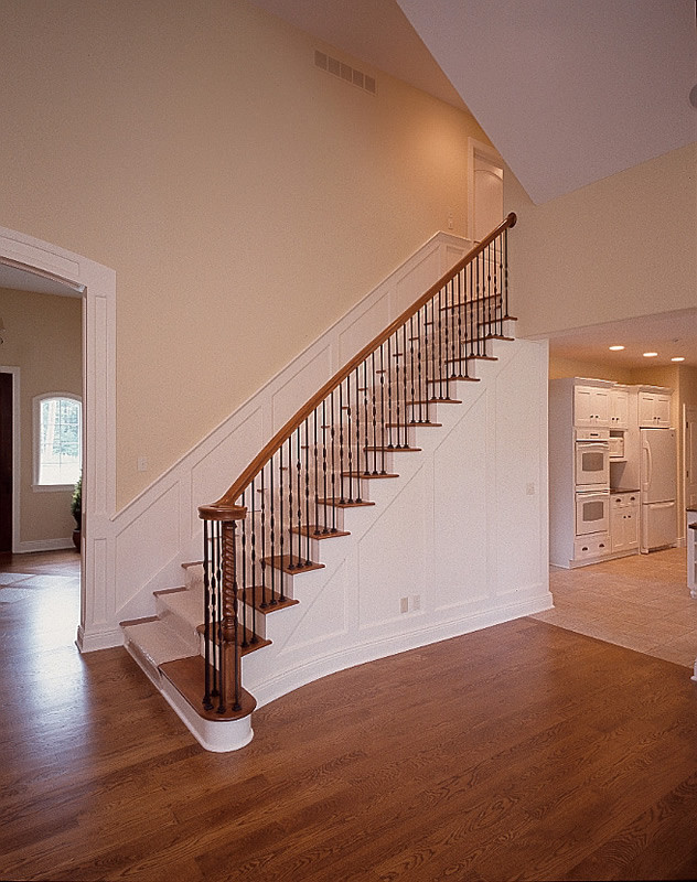 Custom Iron Stair Balusters - Traditional - Staircase - Chicago - by ...