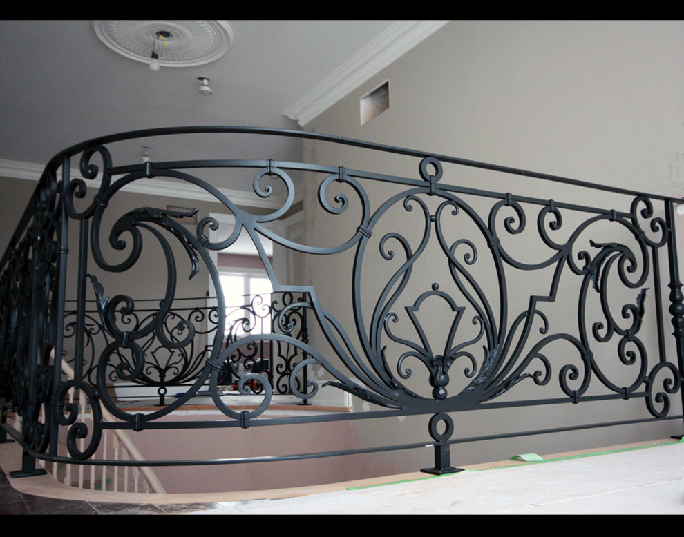 custom iron work - Staircase - Toronto - by BO CREATIVE STEEL INC. | Houzz