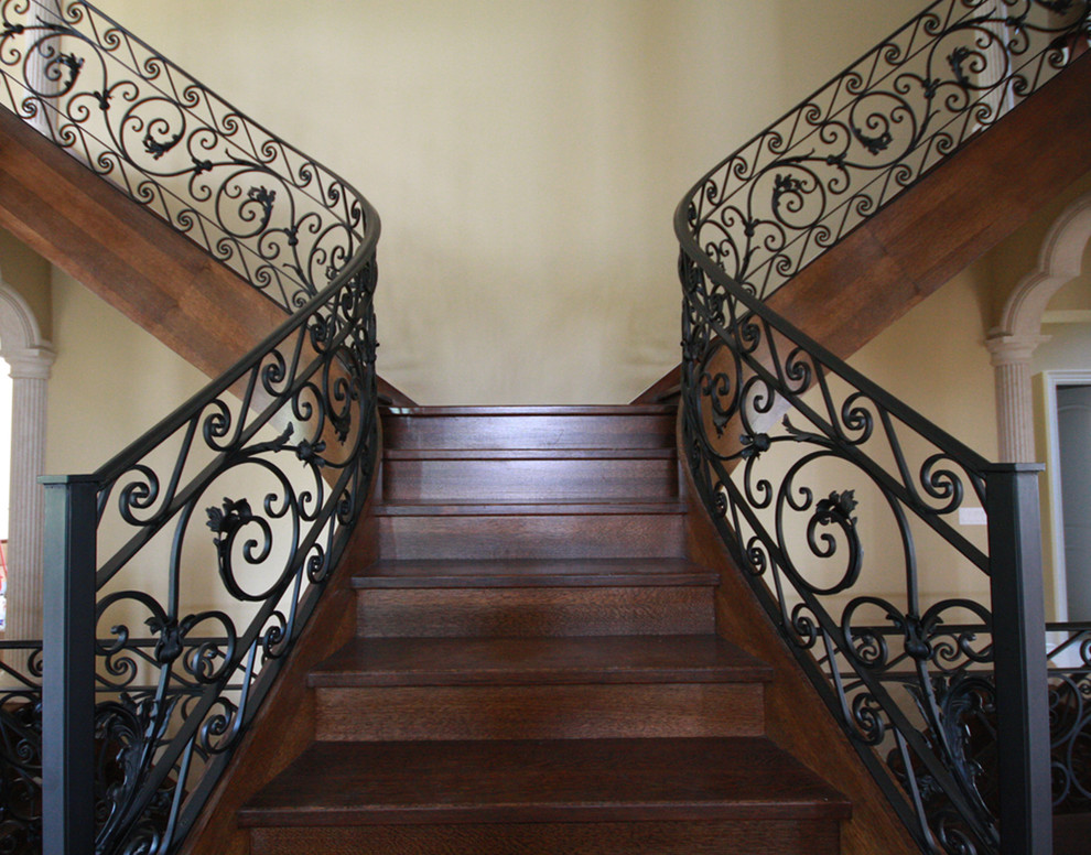 custom iron work - Staircase - Toronto - by BO CREATIVE STEEL INC. | Houzz
