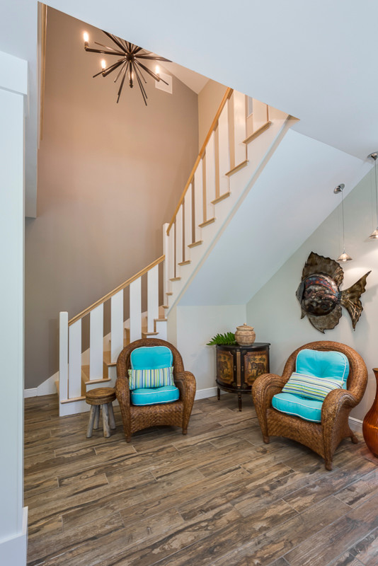 Custom Island Home - Tropical - Staircase - Miami - by Seacoast Cottage ...