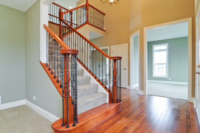 CUSTOM LONG GROVE HOME - Traditional - Staircase - Chicago - by ...