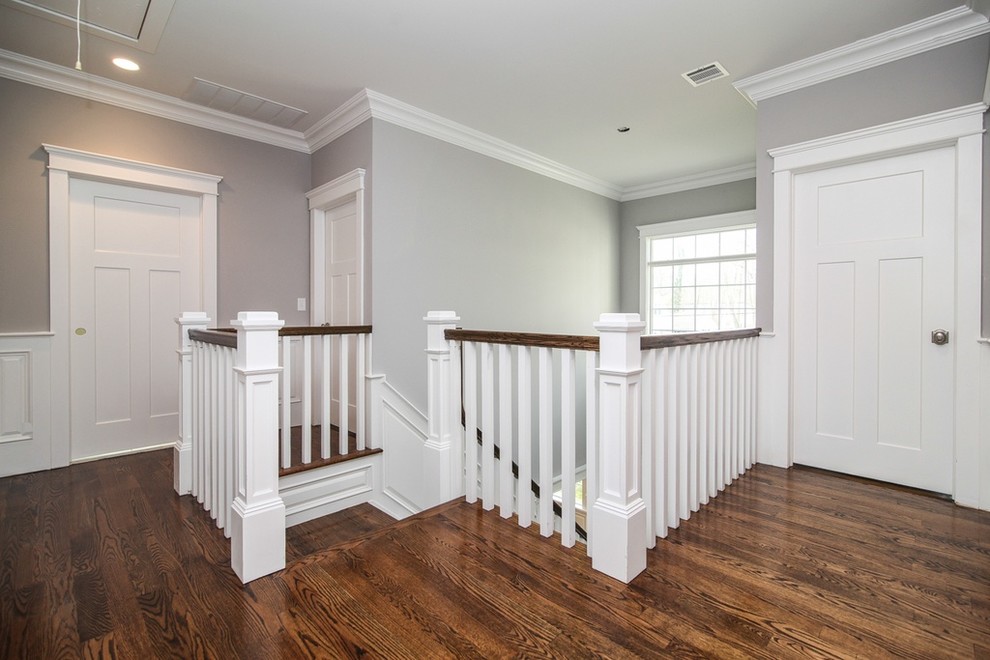 Custom New Colonial - Traditional - Staircase - New York - by Heritage ...