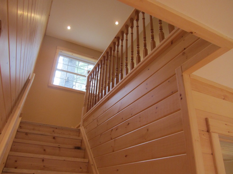 Custom Pine Stairs - Traditional - Staircase - Toronto - by User | Houzz