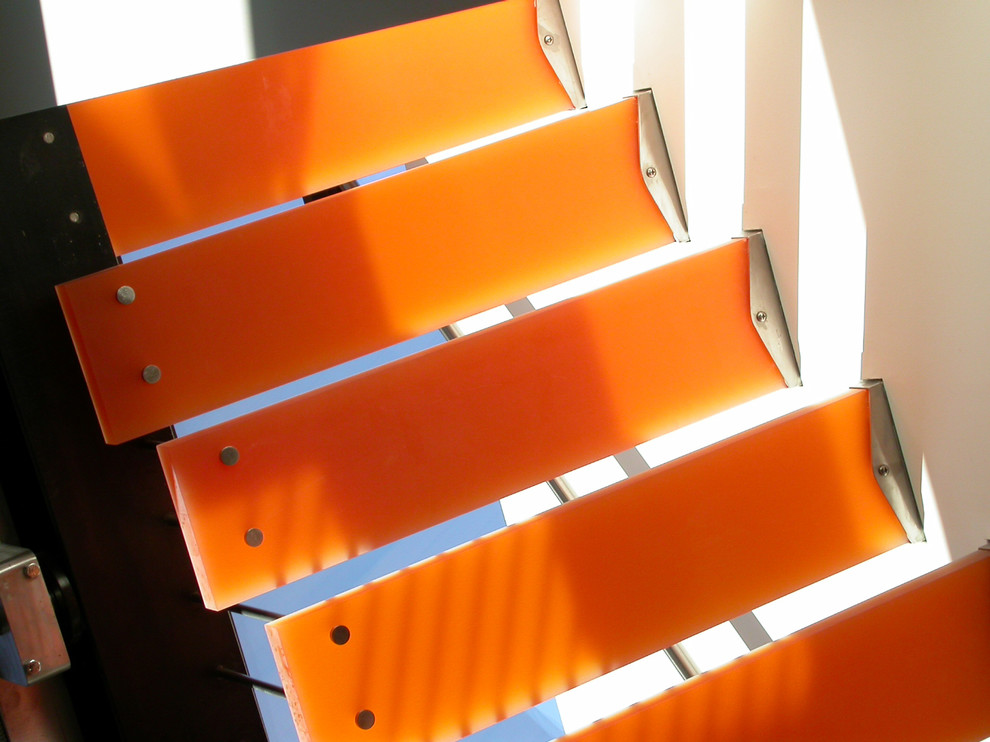 Custom Resin Stair Treads - Contemporary - Staircase - San Francisco ...