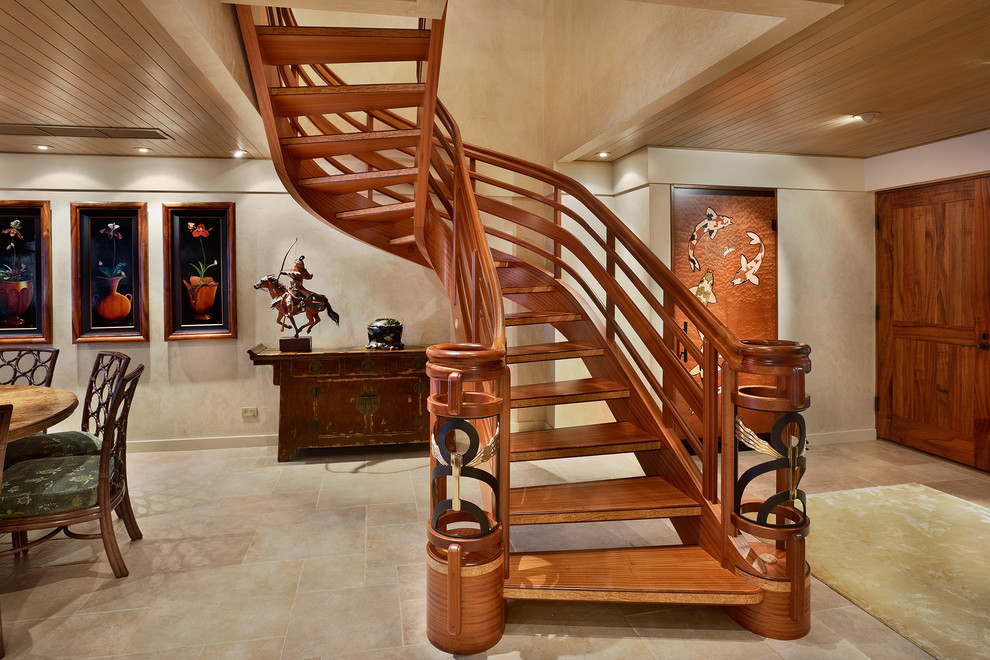 Custom Stair - Tropical - Staircase - Hawaii - by Architectural Design ...
