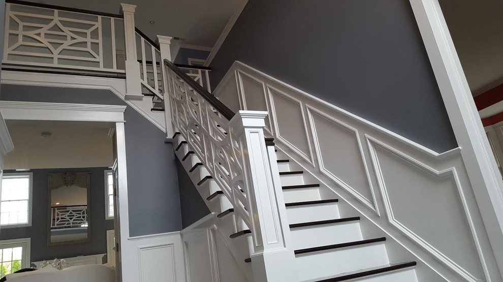Custom Stair Railing - Transitional - Staircase - New York - by ...