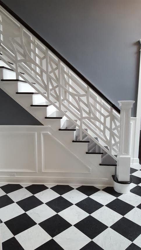 Custom Stair Railing - Transitional - Staircase - New York - by ...