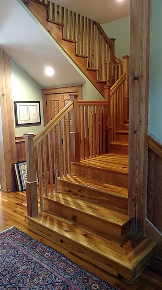 Custom Staircase - Staircase - Atlanta - by Caleb Mark Brown | Houzz