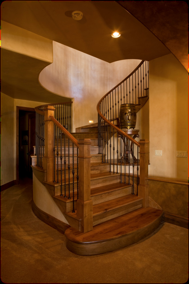 Custom Staircases - Traditional - Staircase - Denver - by Crafted Woods ...
