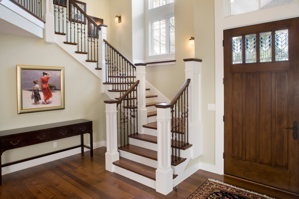 Custom Stairs - Transitional - Staircase - Boise - by Haylett Homes | Houzz