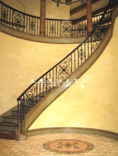 Custom Stairs - Traditional - Staircase - Dallas - by Trinity Stairs ...
