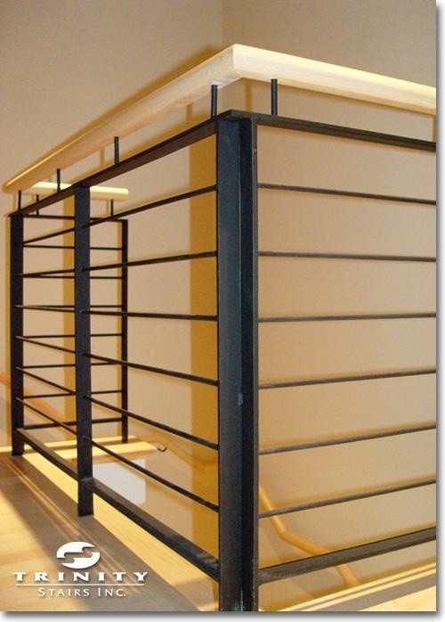 Custom Stairs - Contemporary - Staircase - Dallas - by Trinity Stairs ...