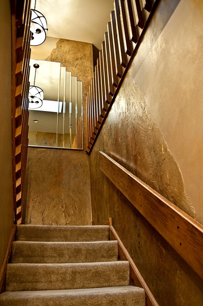 Custom Textures - Staircase - Phoenix - by Studio D 9 | Houzz