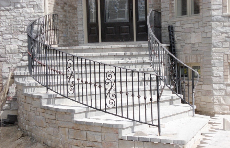 Custom Traditional Railing - Traditional - Staircase - Chicago - by ...