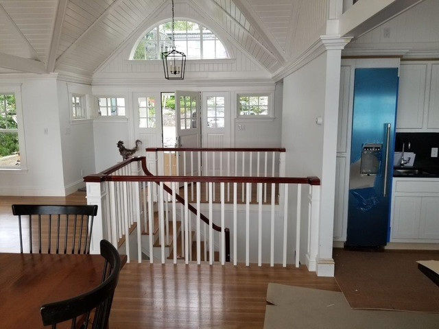 Custom Traditional Tri-level Staircase - Traditional - Staircase ...