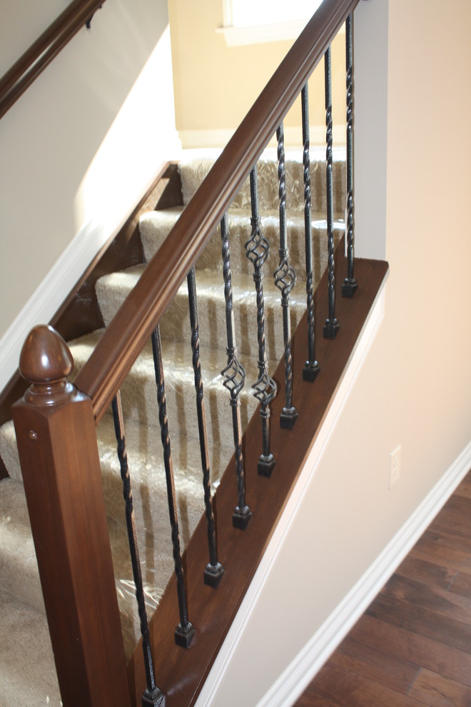 Custom Two-Story Home - Traditional - Staircase - Columbus - by ...
