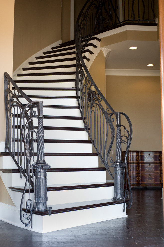 Dali Railing - Traditional - Staircase - Louisville - by Maynard ...