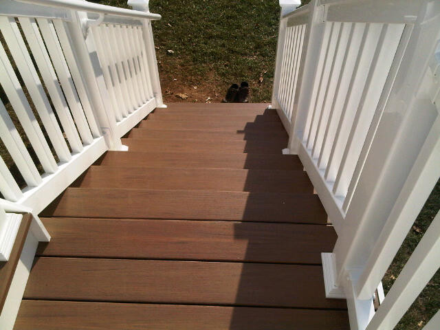 Deck Designs - Traditional - Staircase - DC Metro - by Green Shield ...
