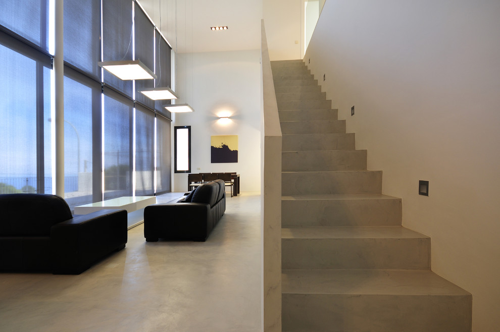 Design Stairs covered with Topcret Baxab / Microcement - Staircase ...