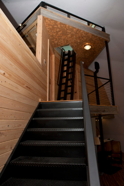 Dome Home - Modern - Staircase - Atlanta - by Adam C. Dover LLC. | Houzz