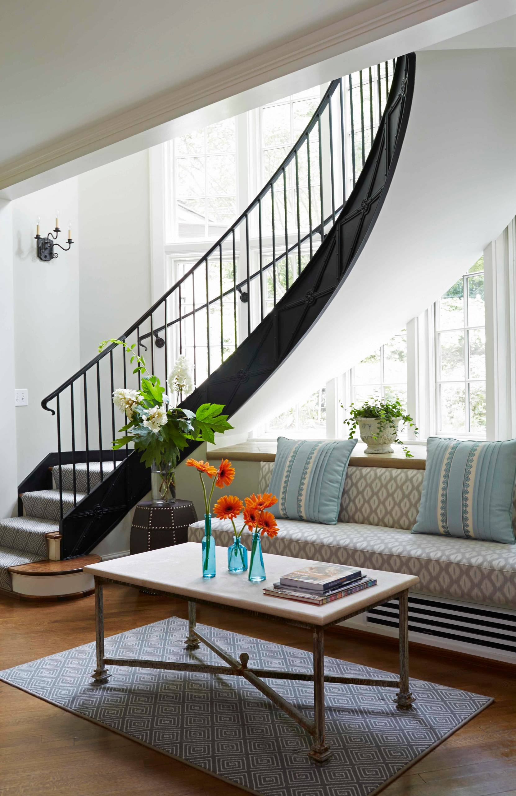 Living Room Stairs Photos Ideas Houzz