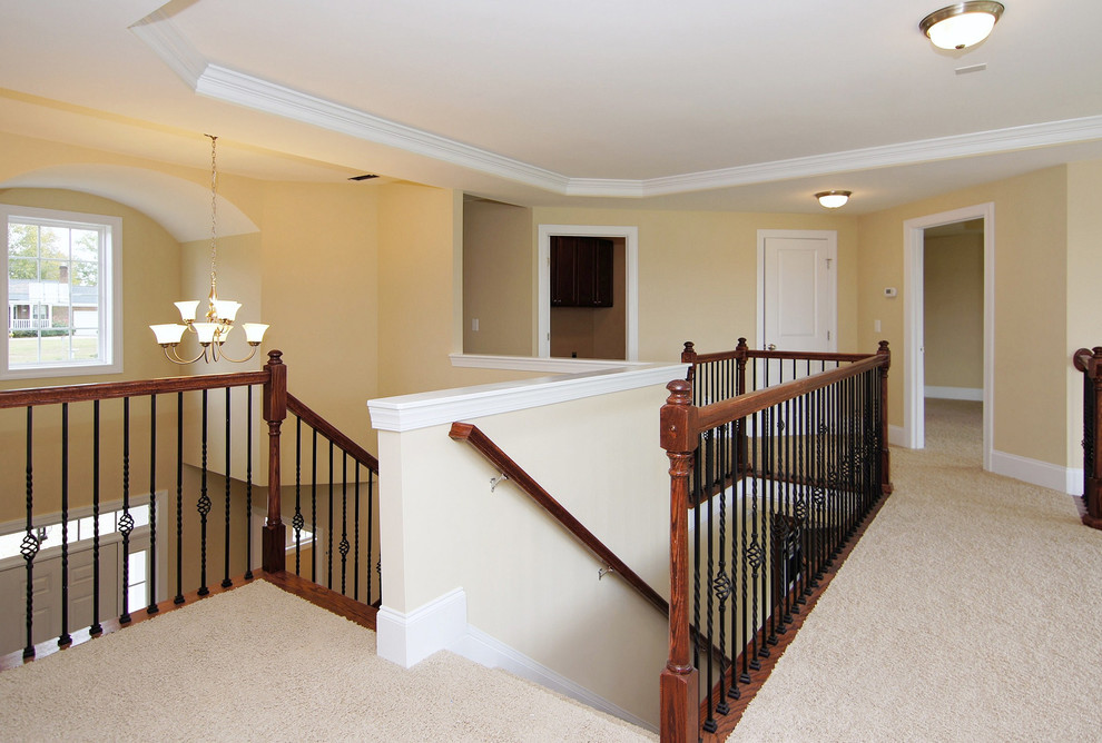 Dual staircase design - Traditional - Staircase - Raleigh - by Stanton ...