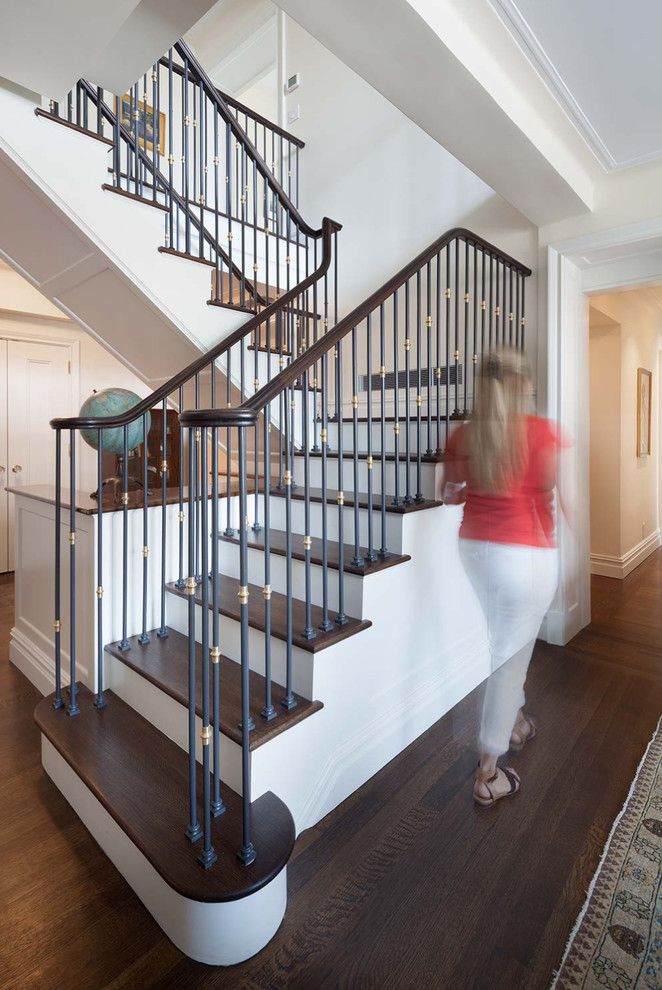 Duplex Apartment Stair - Traditional - Staircase - New York - by Faith ...