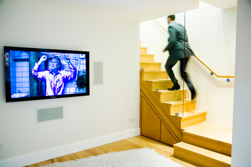 Duplex flat refurbishment - Contemporary - Staircase - London - by ...
